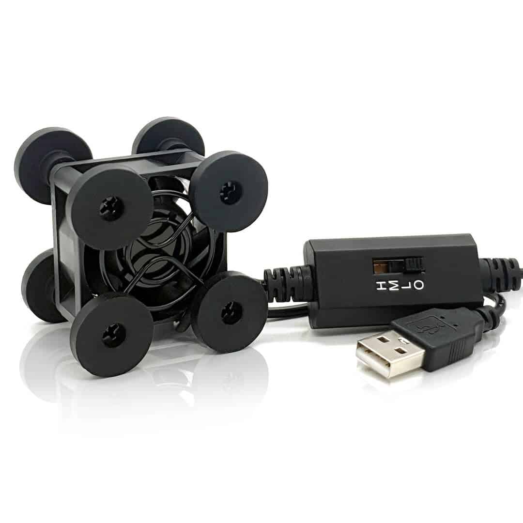 40mm Mini USB Powered Cooling Fan with Rubber Feet - Cooling Fan ...